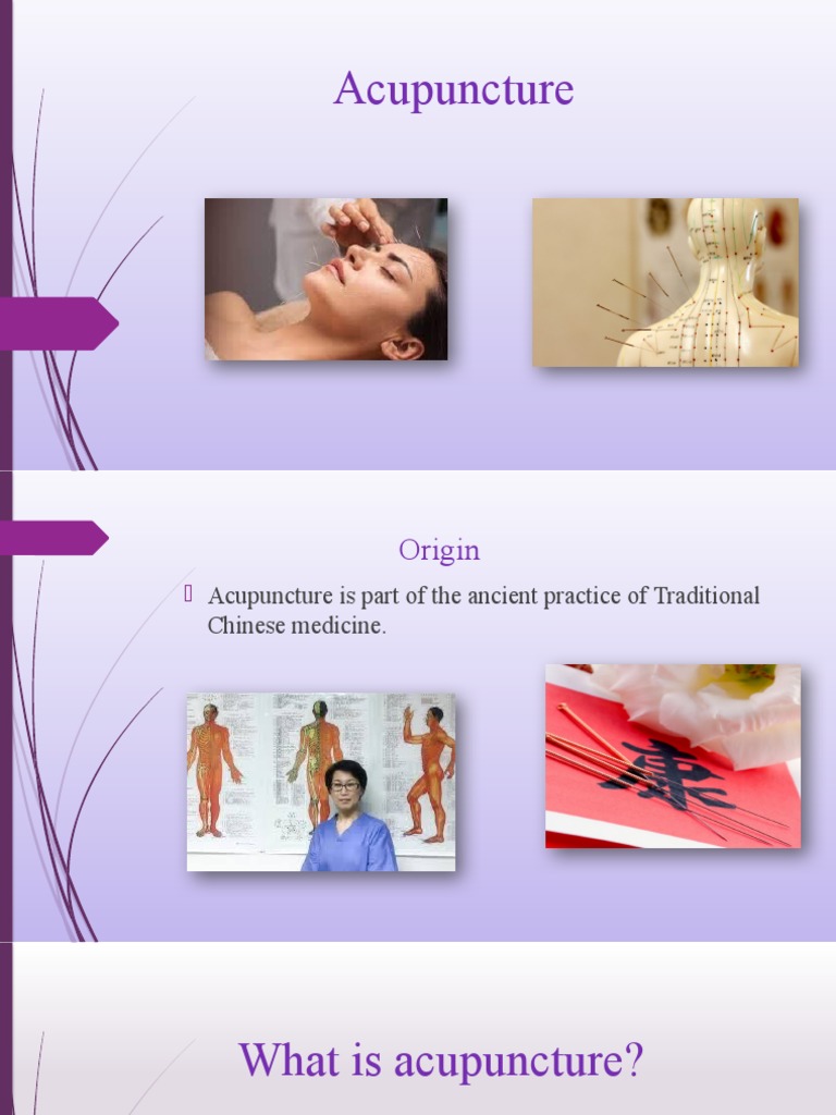 Overview of Acupuncture Benefits | PDF