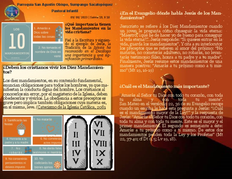 Los 10 Mandamientos | PDF