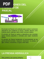Demostración del Principio de Pascal | PDF | Presión | Fuerza