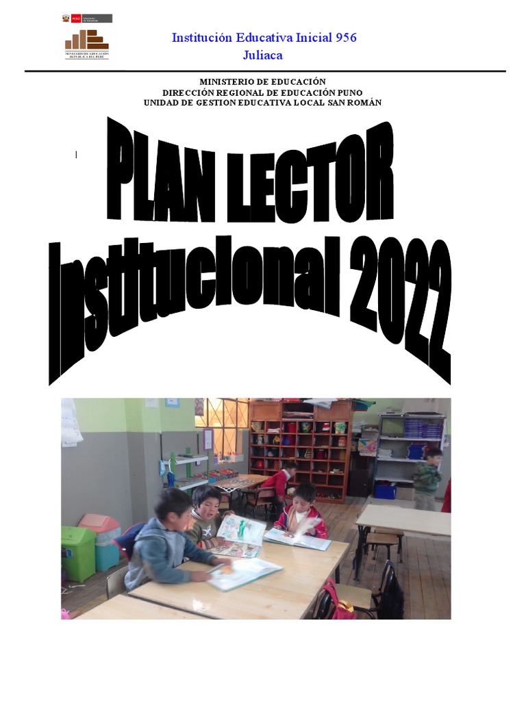 Plan Lector IEI 9 2022 | PDF