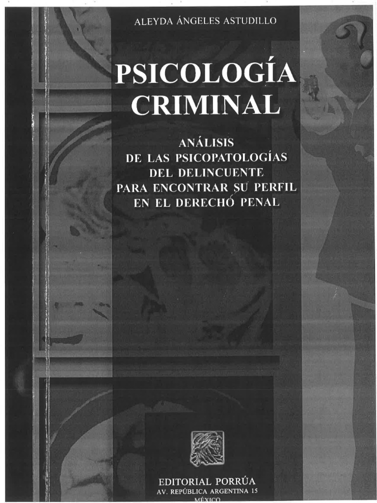 Psicologia Criminal | PDF | Sicología | Comportamiento