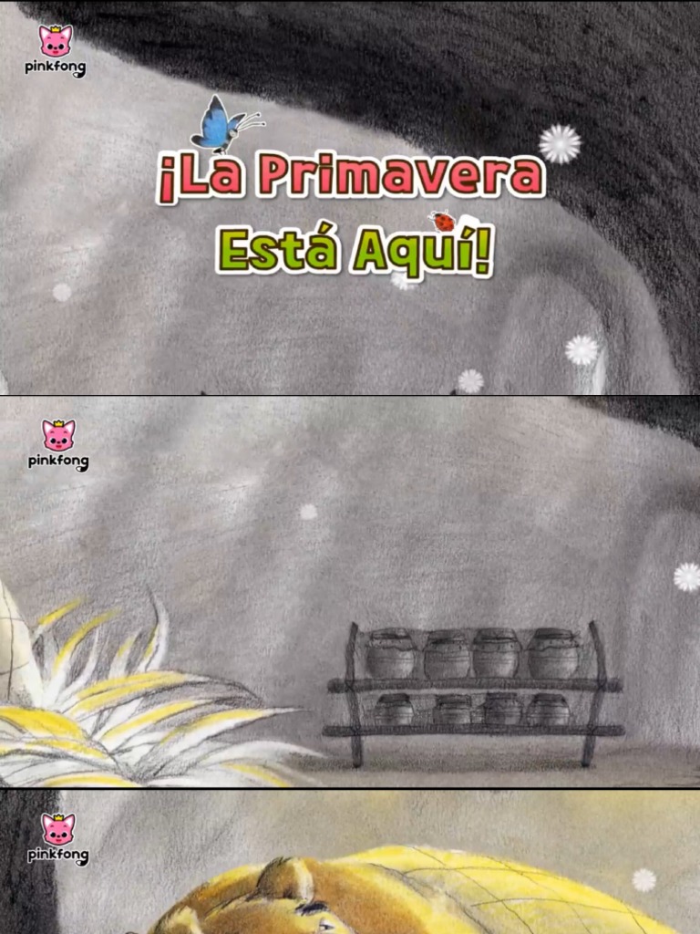 La Primavera Está Aquí Cuento Preescolar | PDF