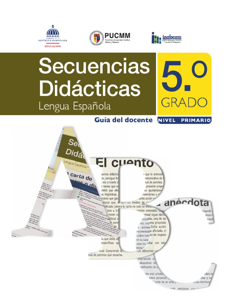 Secuencias Didácticas 5to Lengua Española | PDF