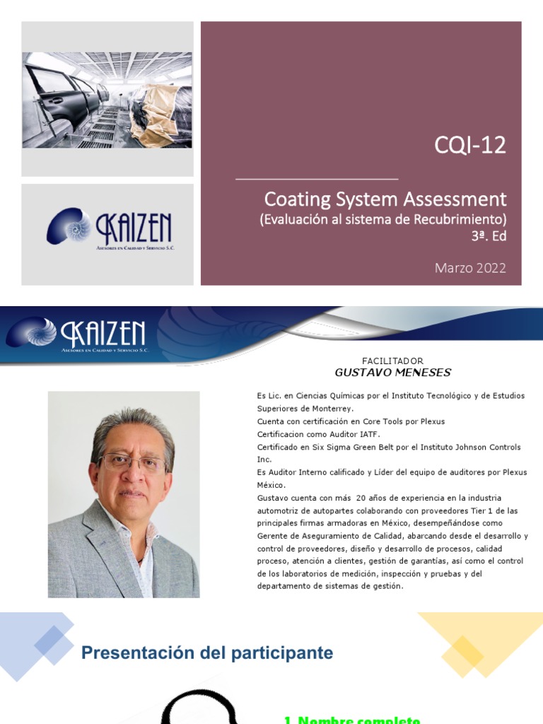 Evaluación del Sistema CQI-12 | PDF | Procesos de negocio | Business