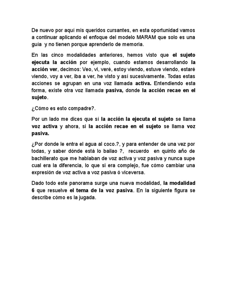 El Modelo Maram-Iii | PDF