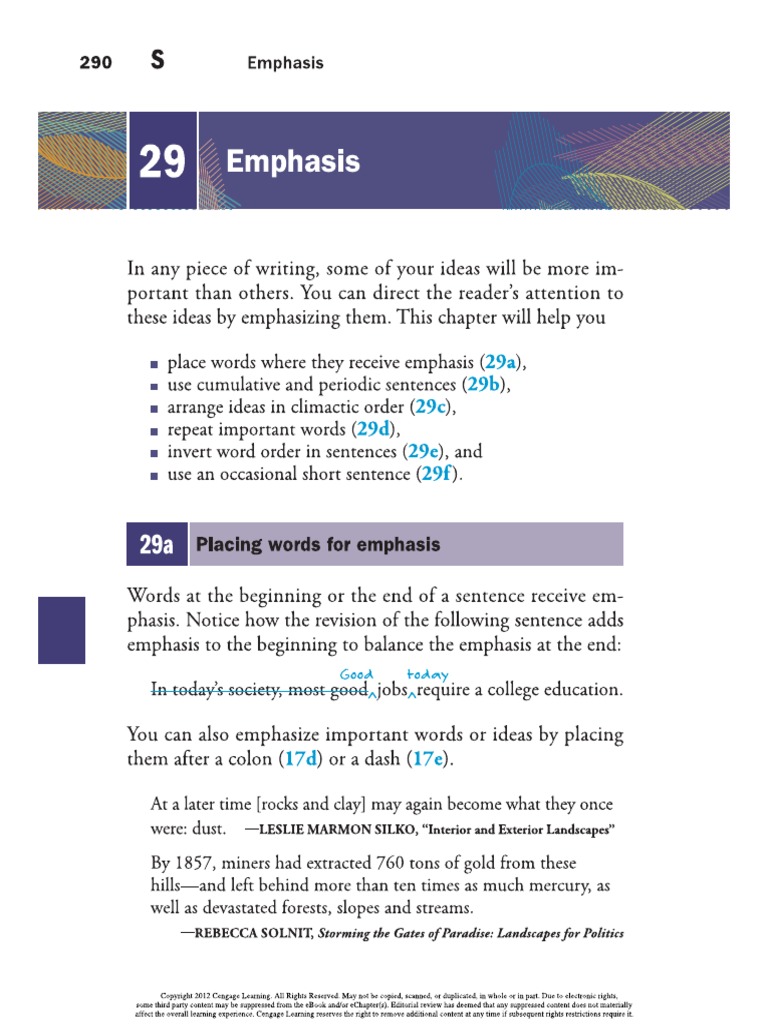 Holges Harbrace Emphasis | PDF