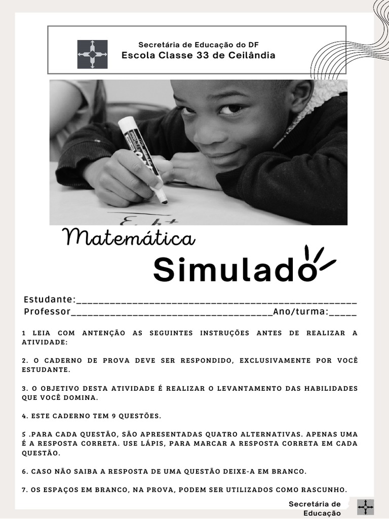 Saeb Simulado 4 e 5 | PDF