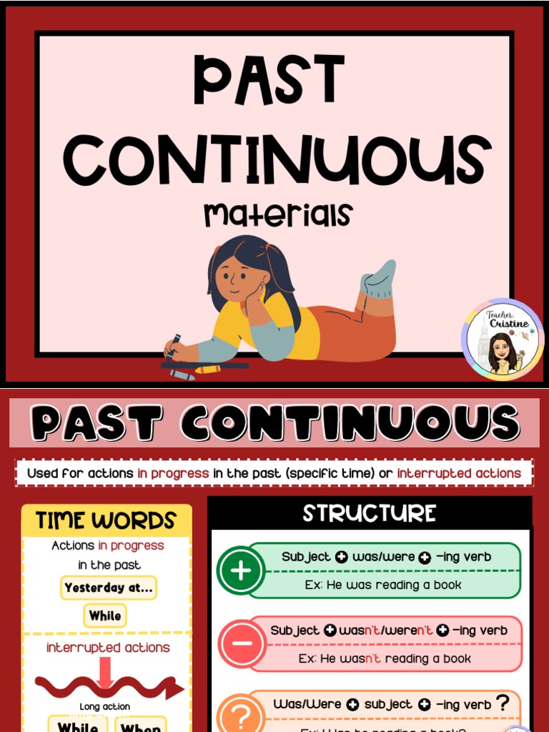 Past Continuous Resource | PDF