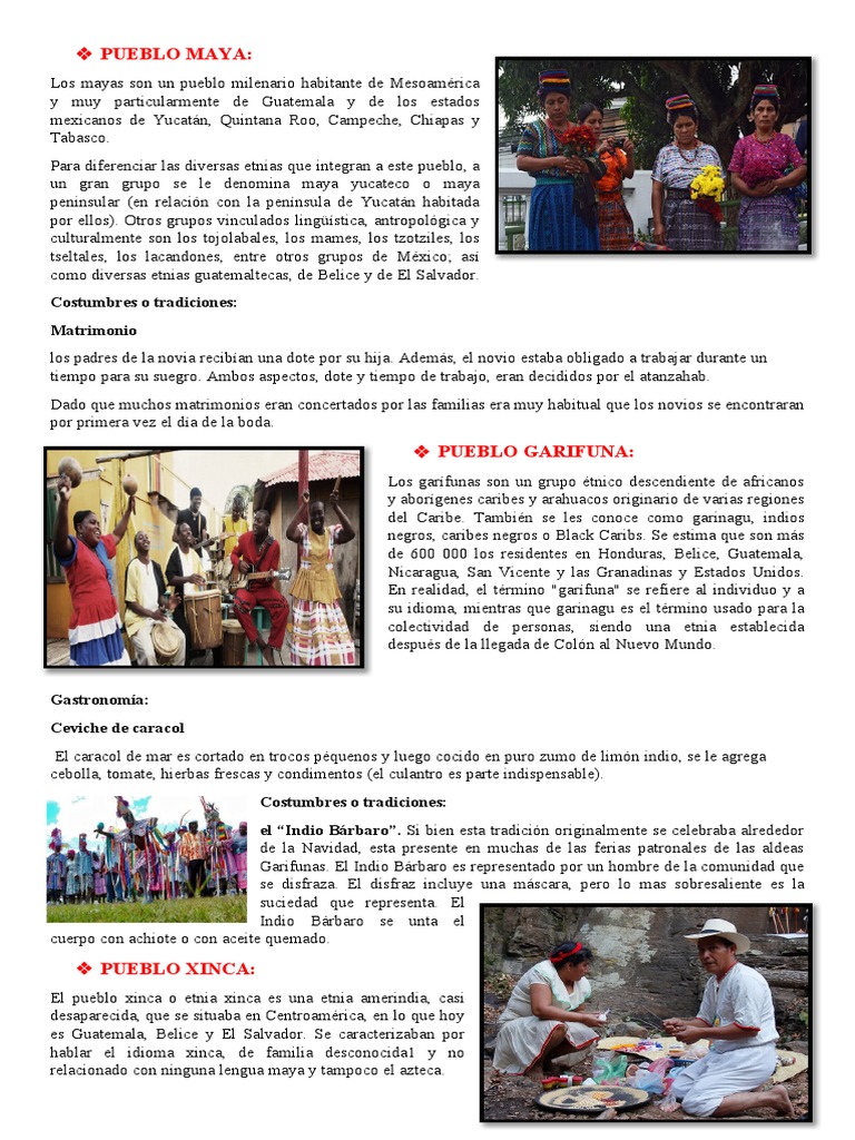 Pueblo Maya, Xinca | PDF