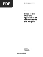 Rotc Uniform Guide | PDF | Shirt | Fashion