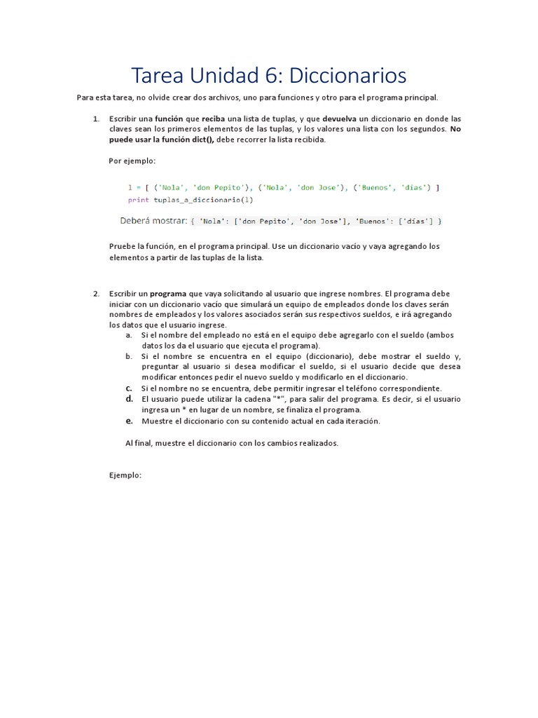 U6 Tarea | PDF
