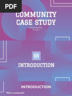 Community Case Study Report | PDF | Home Appliance | Poverty