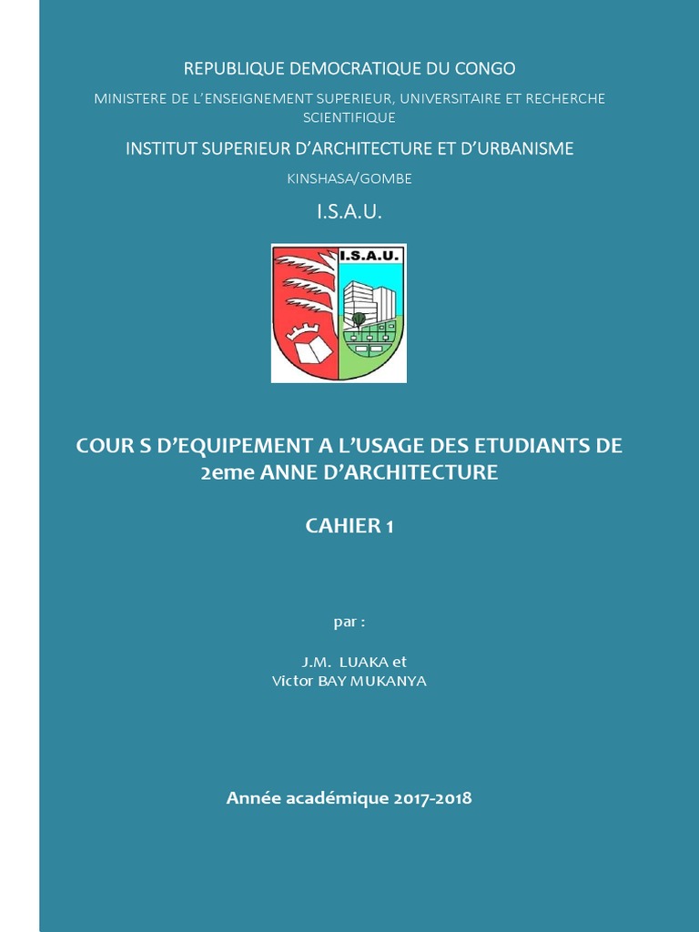 Syllabus Equipement Étudiants ISAU | PDF