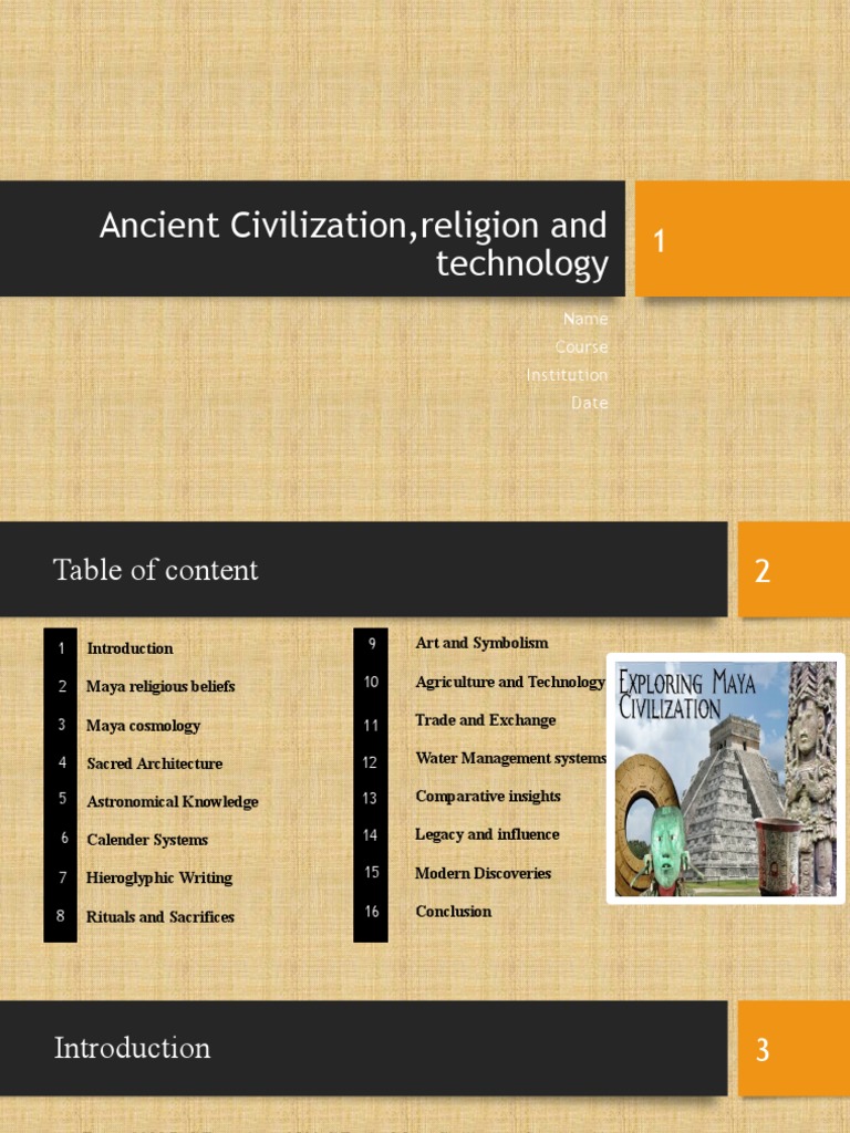 Ancient Civilization | PDF | History | Religion & Spirituality
