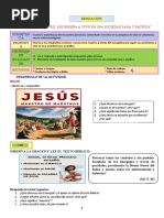 D2 A2 FICHA REL. Jesús Nos Enseña A Orar. | PDF | Religión y espiritualidad