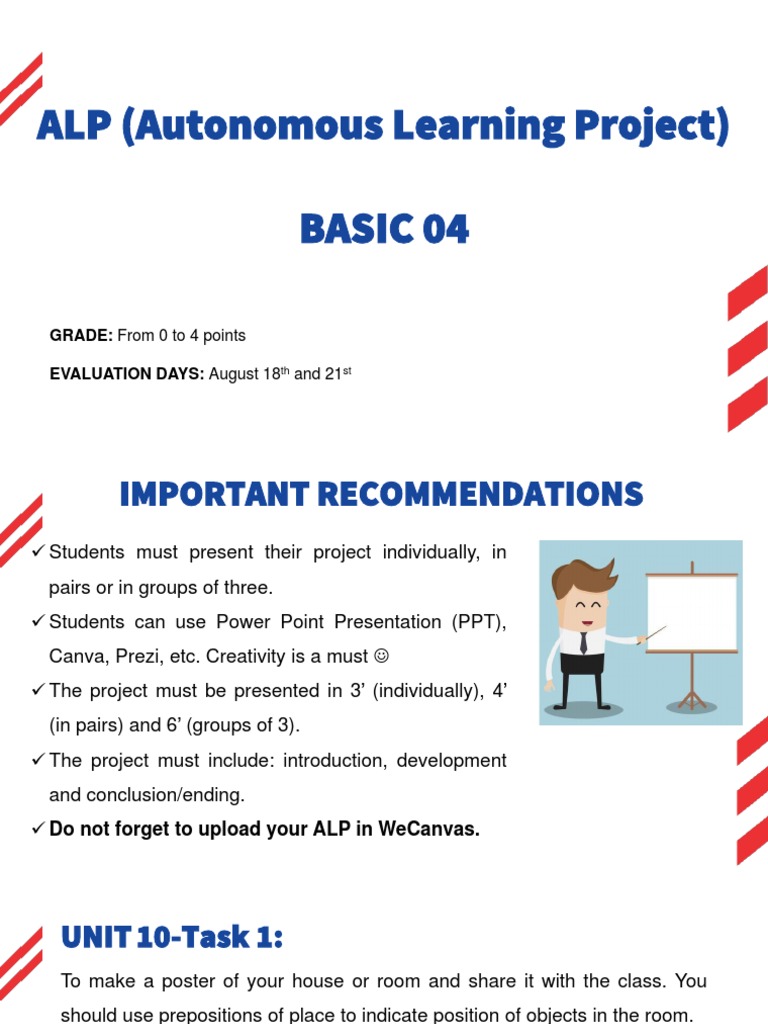 ALP Project Guidelines for Students | PDF