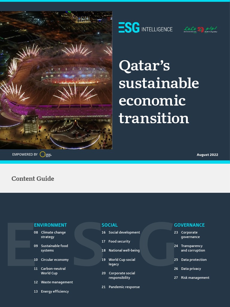 Qatar Sustainable Economic Transition | PDF
