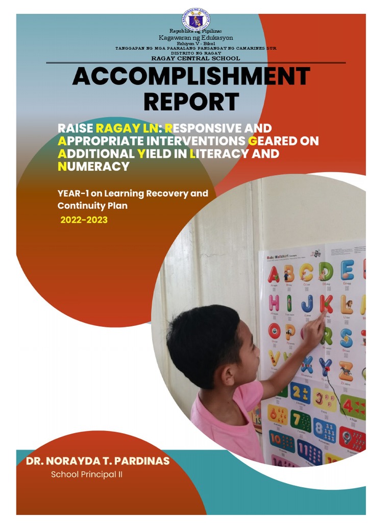 LRCP Accomplishment Report | PDF