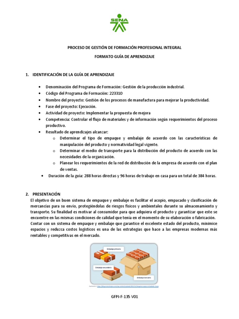 Guía MC 16 Definir Logistica de Distribucion | PDF