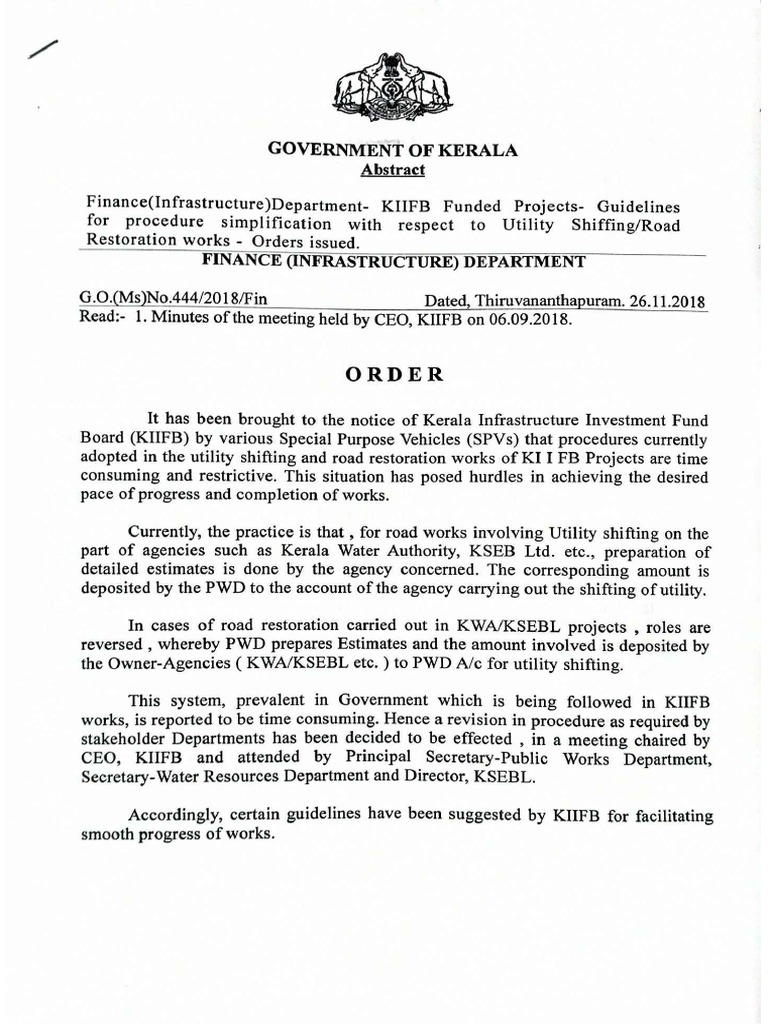 GO-Ms444-2018-FinDated26-11-2018 Utility Shifting Order | PDF GO-Ms444-2018-FinDated26-11-2018 Utility Shifting Order | PDF