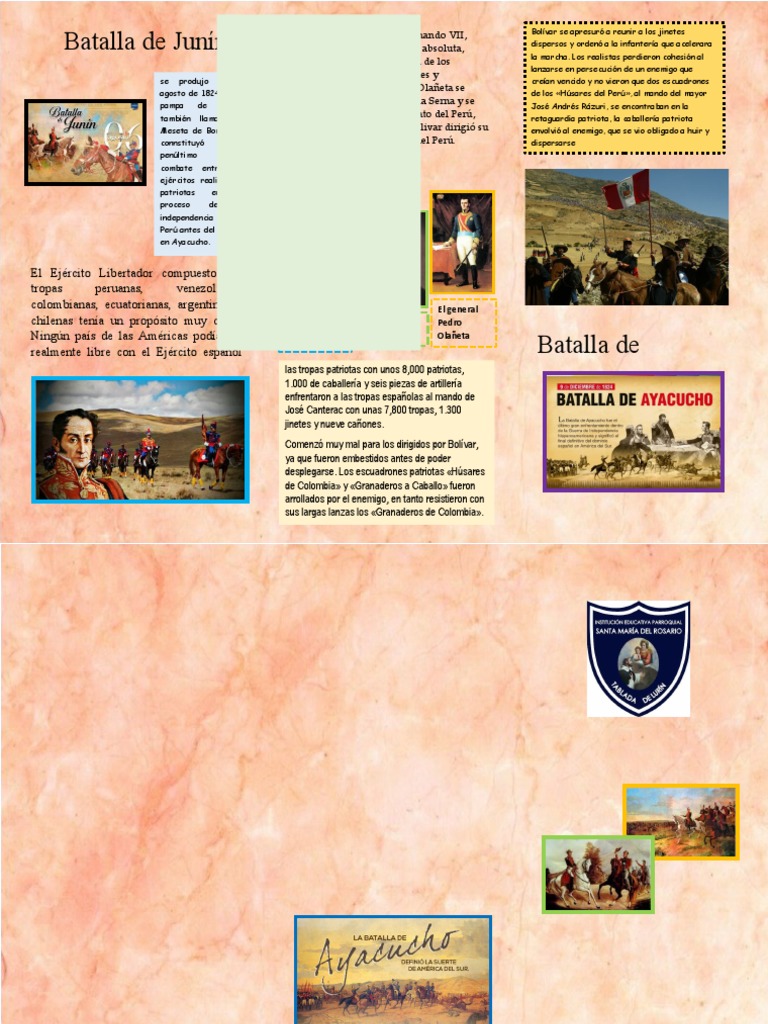 Batalla Junin y Ayacucho | PDF