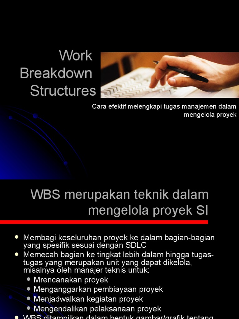 Manpro - 6 - Work Breakdown Structures | PDF