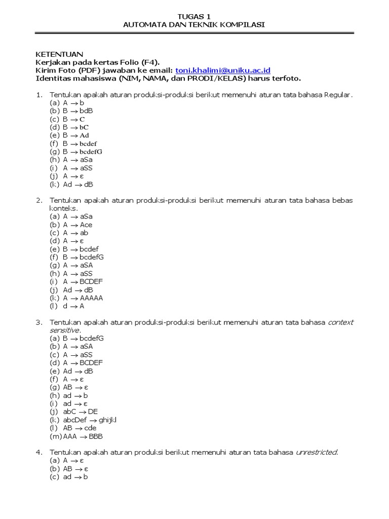 Tugas 1 | PDF | Metode & Bahan Ajar | Komputer