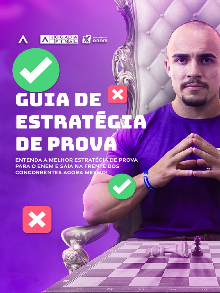 A JOGADA FINAL - Guia de Estratgia de Prova | PDF