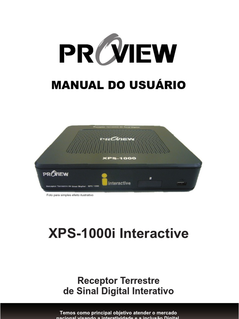 Proview Interativo | PDF | Televisão Digital | HDMI