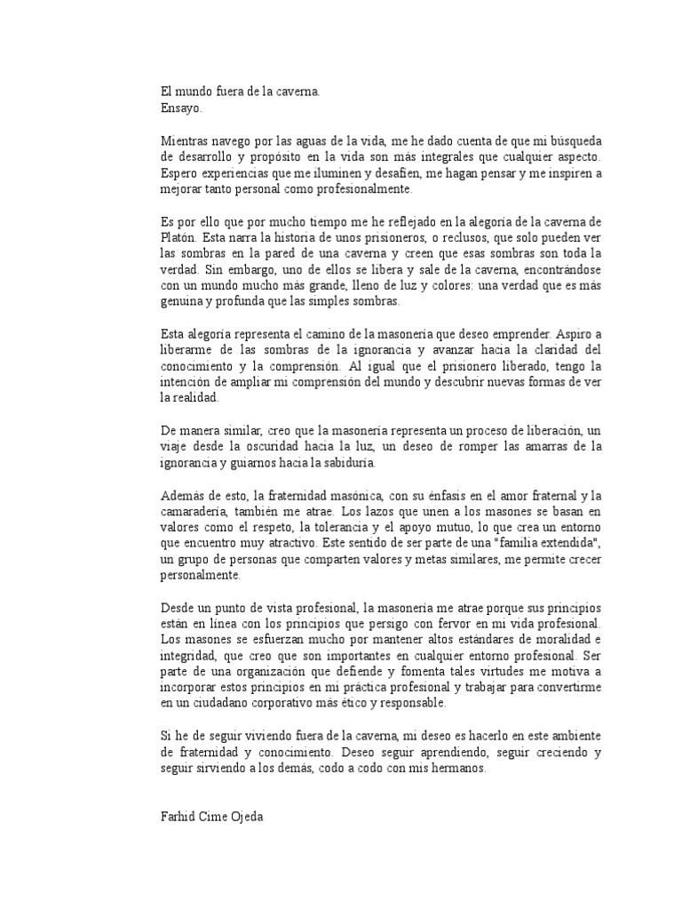 Ensayo - Farhid Cime | PDF