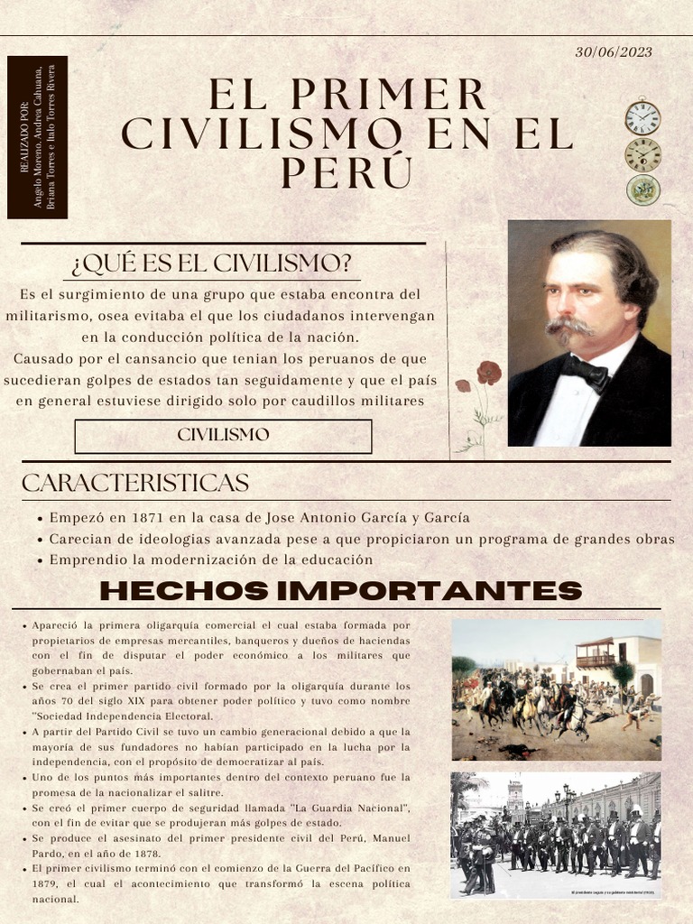 Copia de El Primer Civilismo | PDF