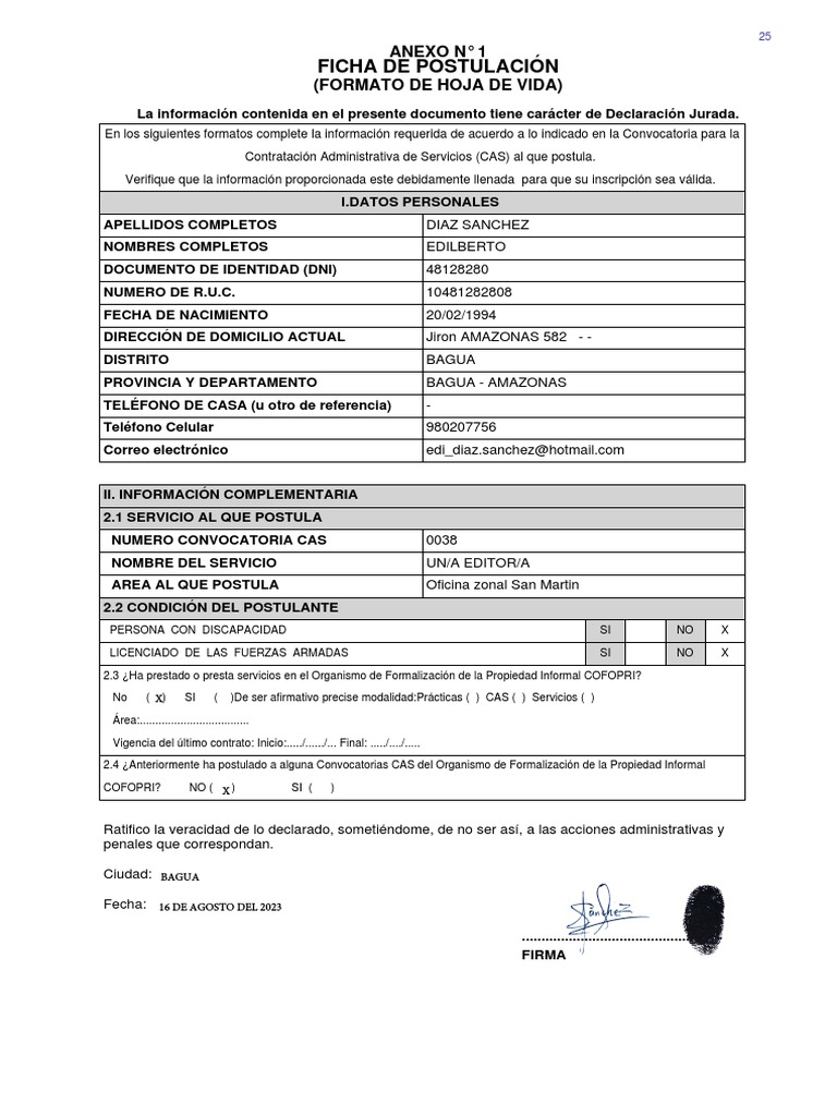 Anexo 1 | PDF