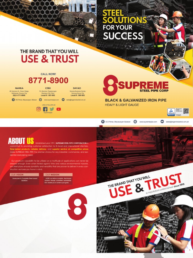 Supreme Brochure | PDF