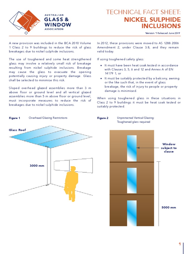 Nickel Sulfide Inclusions in Glass Safety | PDF