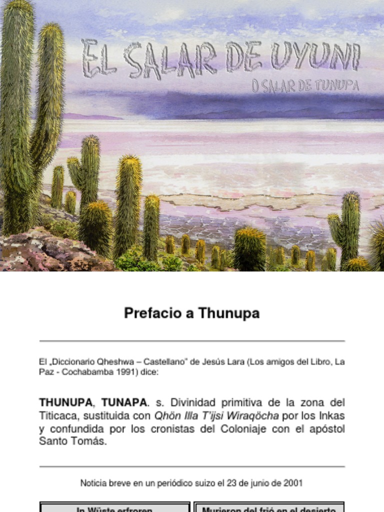 El Salar de Uyuni | PDF