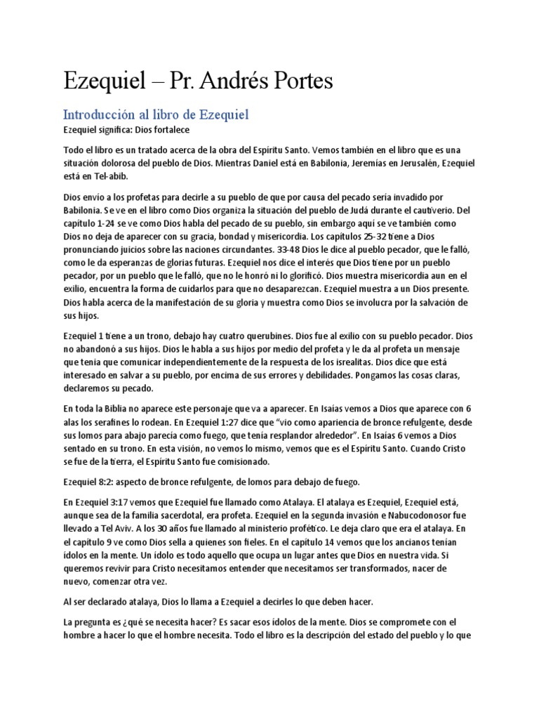 Ezequiel | PDF