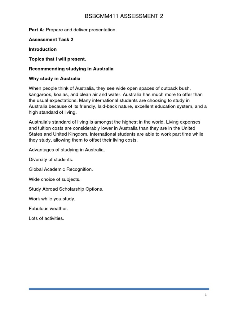 BSBCMM411 Assessment 2 | PDF
