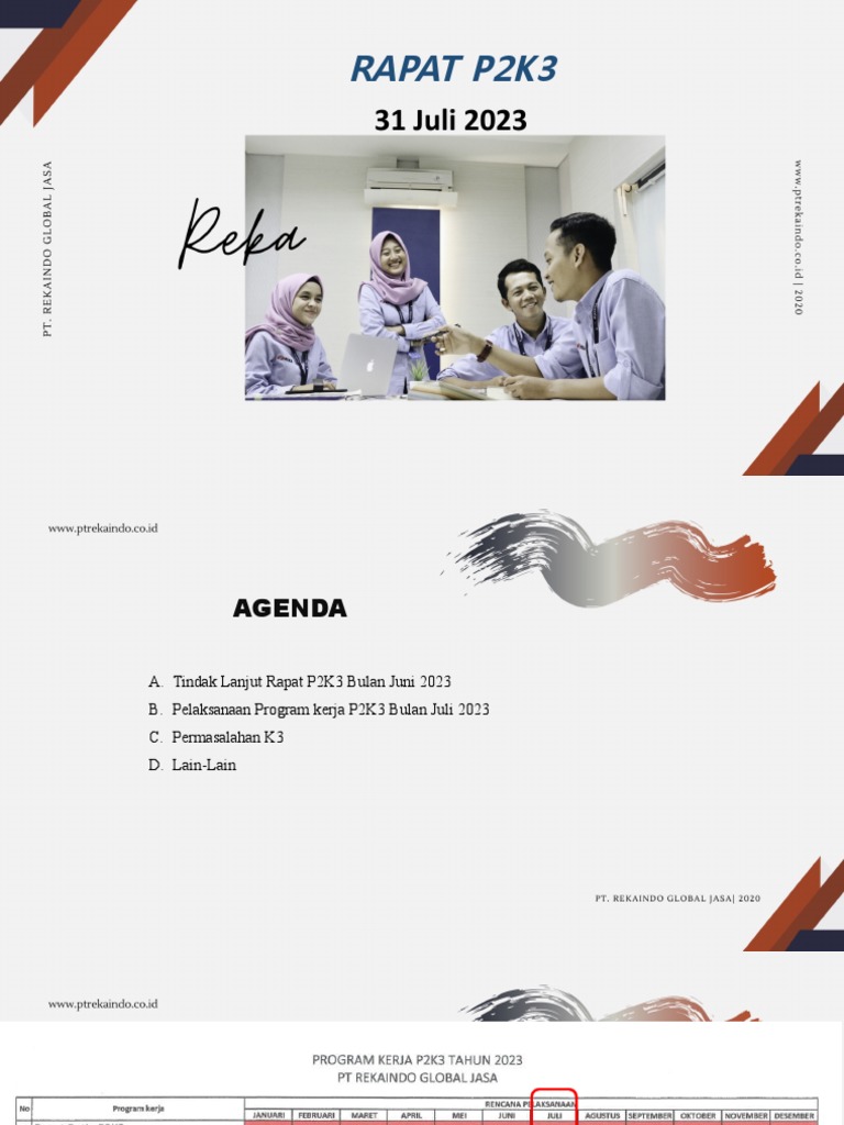 Rapat p2k3 Juni 2023 | PDF