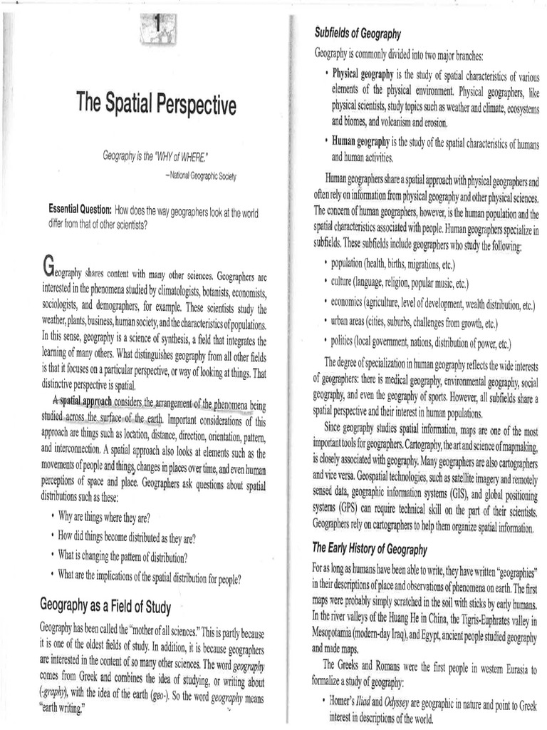 Unit 1 Study Book | PDF