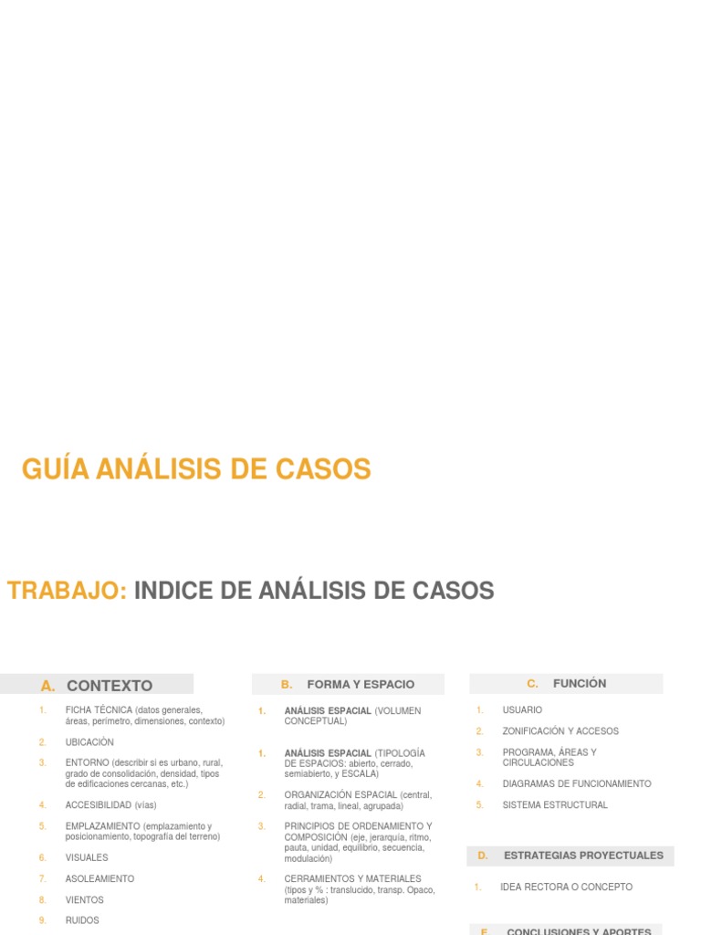 Guia Análisis de Casos | PDF