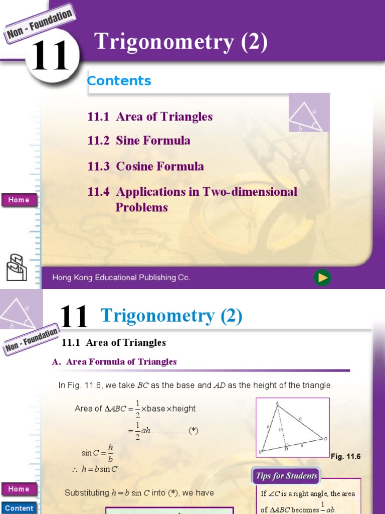 Chapter 11 Trigonometry | PDF | Sine | Trigonometry