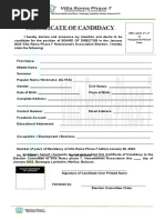 Certification: DHSUD HOACD Form No. 2021-004 | PDF | Business | Law