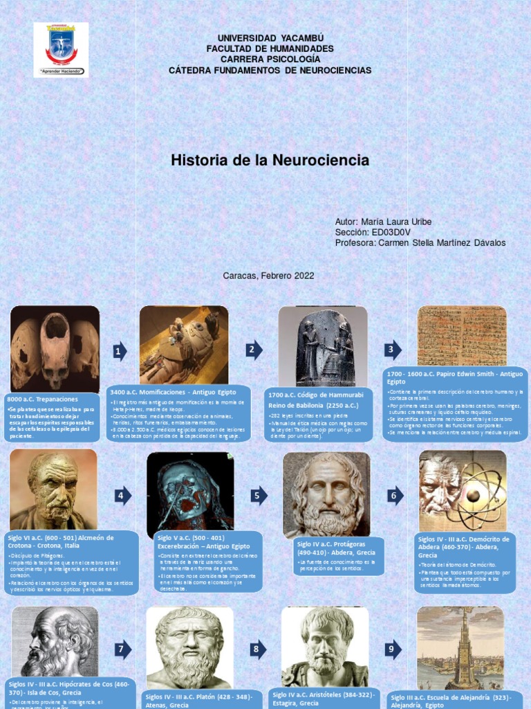 Historia de La Neurociencia | PDF