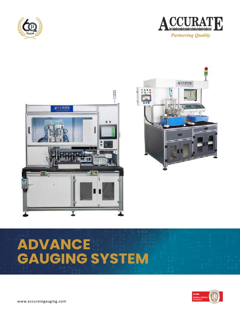 Advance Auto Gauging System Catlogue - Compressed | PDF