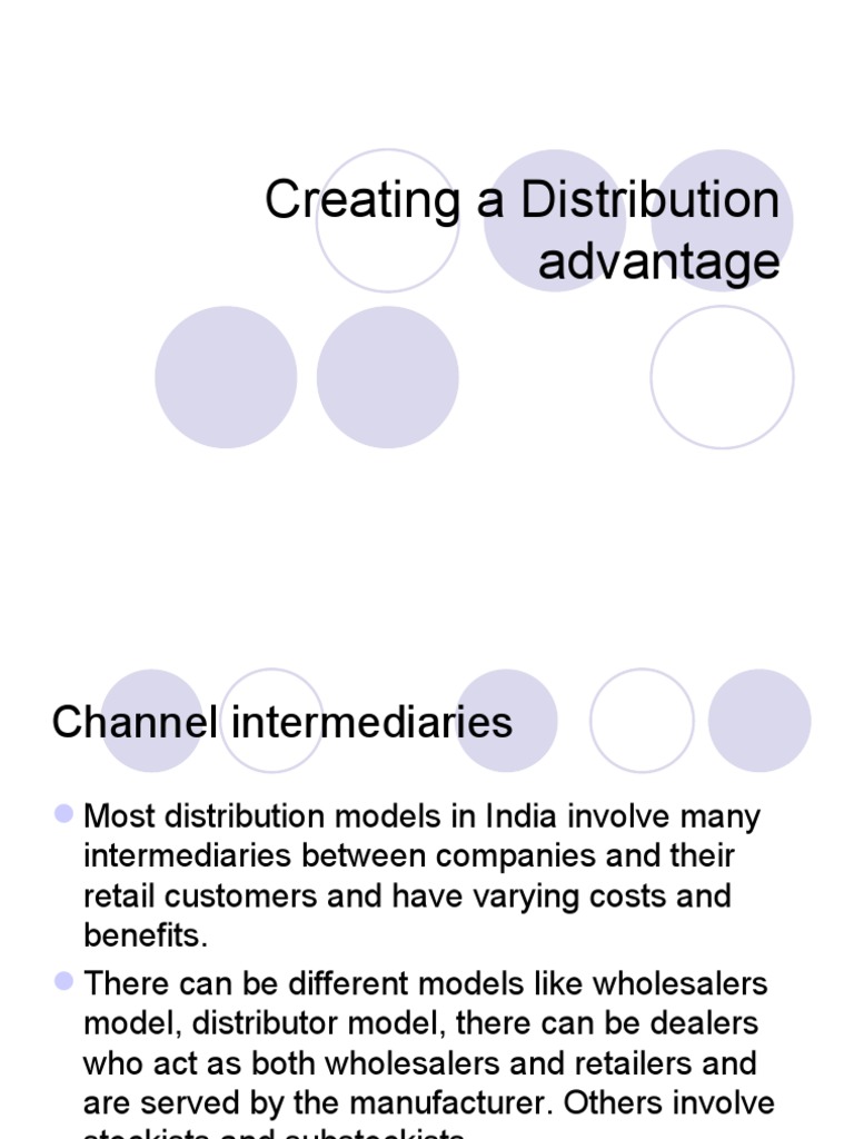 Optimizing Distribution Channels in India | PDF