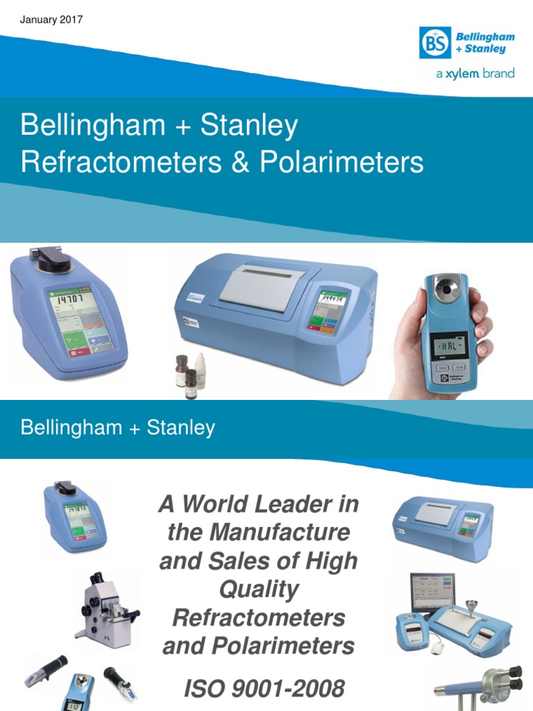 Bellingham + Stanley Refractometers & Polarimeters: January 2017 | PDF | Technology & Engineering