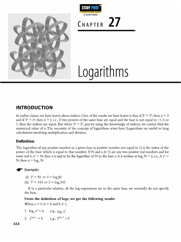 Logarithms | PDF