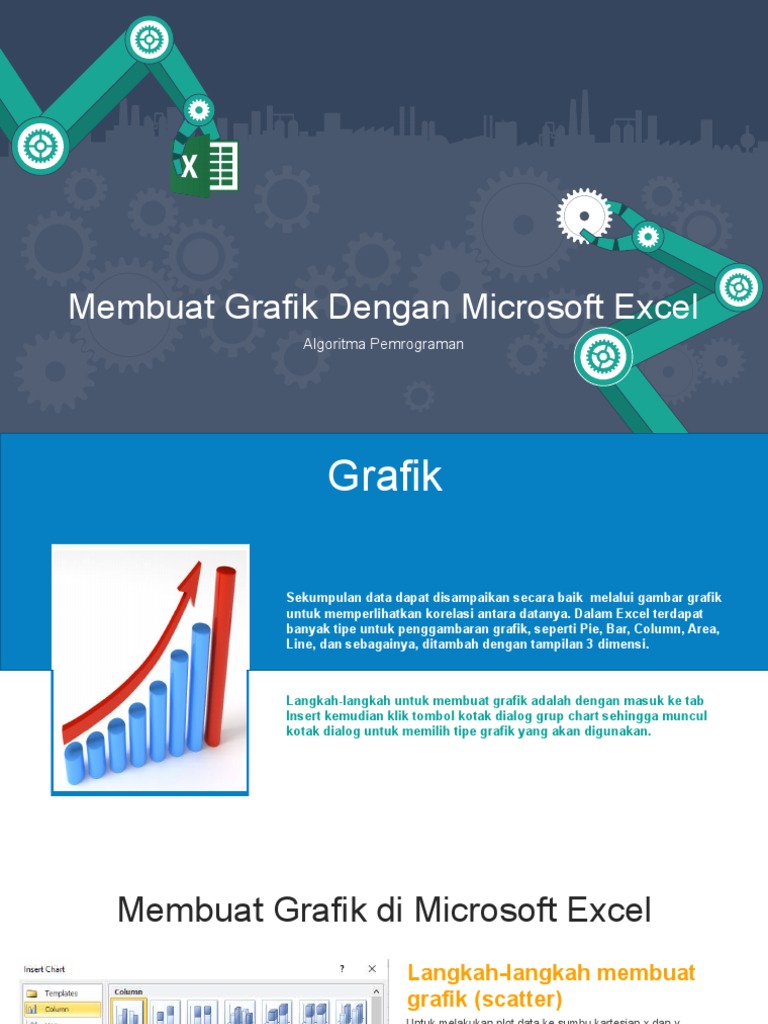 Pemrograman 2 - Membuat Grafik Dengan Excel | PDF