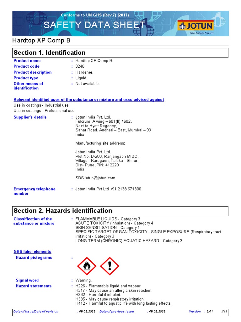 HardTop XP ,COMP B | PDF