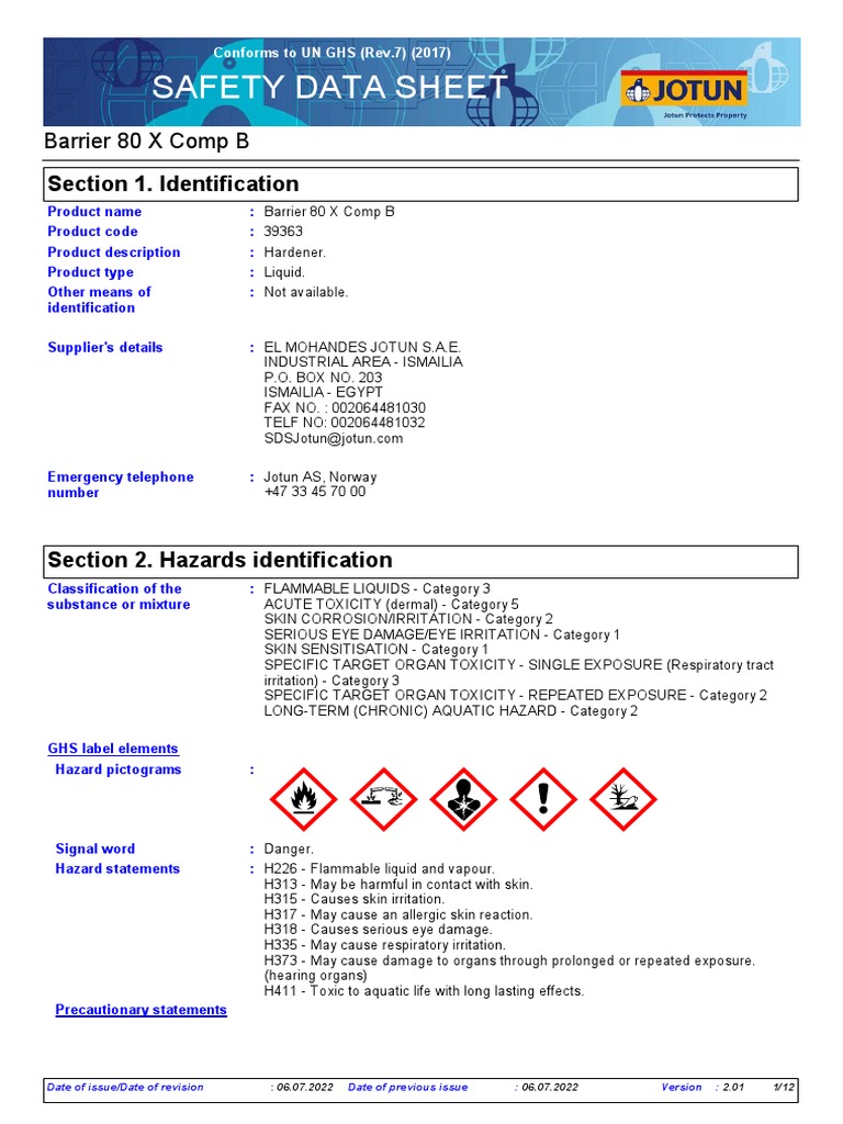 Barrier 80X Comp B | PDF
